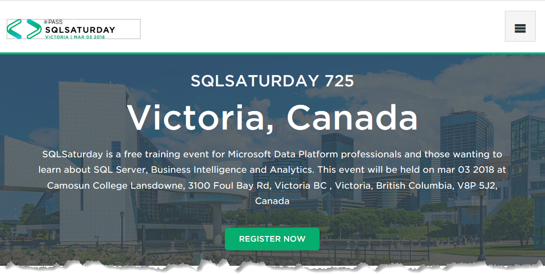 SQL Saturday 725 Victoria, Canadá – Blog SQLCrespi